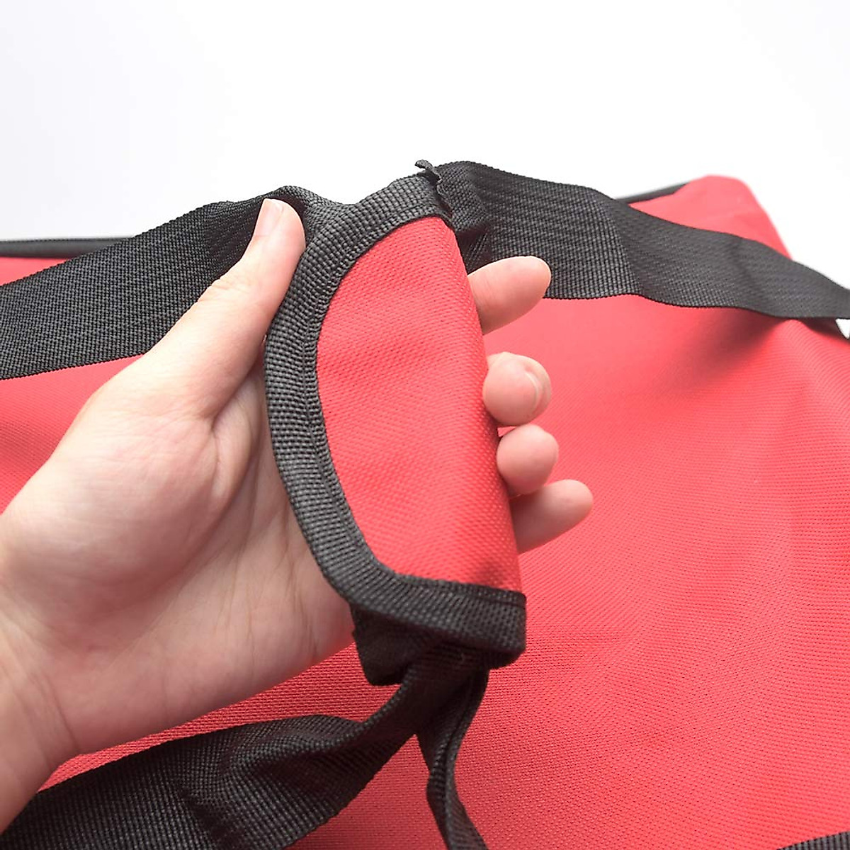 CALIDAKA Insulated Food Delivery Bag, Food Storage Waterproof Oxford Cloth Zipper Ergonomic Pizza Bag Picnic, Reusable Food Warmer Grocery Bag for for Hot/Cold Food, Pizza, Drinks (size:XL)