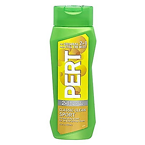 PERT 2-in-1 Classic Clean Sport Shampoo and Conditioner 13.5 Ounce (Pack of 6)