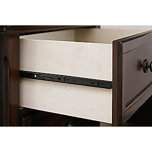 Signature Design by Ashley Brookbauer Traditional 5 Drawer Chest, Dark Brown