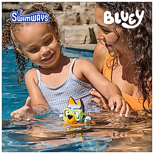 Swimways Bluey Floatin' Figures, Swimming Pool Accessories & Kids Pool Toys, Bluey Party Supplies & Water Toys for Kids Aged 3 & Up