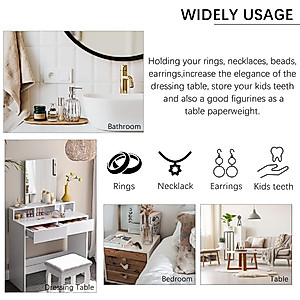 YU FENG Moroccan Teapot Set Jewelry Trinket Box Hinged Hand Painted Enamel Treasured Trinkets Collectable Jewellery Box Ring Holder For Home Decor Gift,3inch