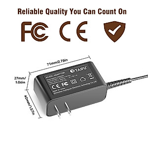 TAIFU 12V Power Adapter for Aerogarden Harvest Elite 100690 100691 100692 100693 100694 100695 Harvest 360 6WWPC01 Indoor Garden LED Grow Light 810705139925 901104-1200 Aerogarden Power Cord