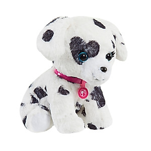 Barbie Hug & Kiss Pet 9-Piece Doctor Set with Dalmatian Puppy, Lights and Sounds, Pretend Play, Kids Toys for Ages 3 Up by Just Play