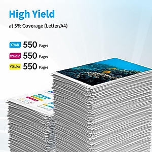 EASYPRINT Compatible LC203XL LC201XL Ink Cartridges LC203 LC201 Used for MFC-J480DW MFC-J880DW MFC-J4420DW MFC-J680DW MFC-J885DW, (3 Cyan, 3 Magenta, 3 Yellow, Total 9-Pack)