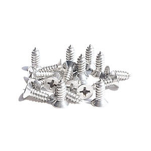 IMScrews 25pcs #12 x 3/4" (19mm) Stainless Flat Head Phillips Wood Screws 18-8 (304) Stainless Steel Countersunk Self Tapping Screws