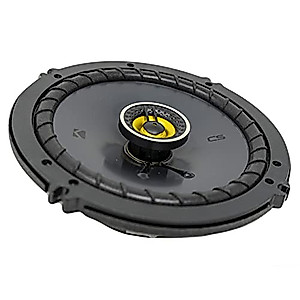 KICKER CSC65 CS Series 6.5 Inch 300 Watt 4 Ohm 2-Way Car Audio Coaxial Speakers System with Polypropylene Cone, PEI Tweeters & EVC Technology, Pair (Renewed)