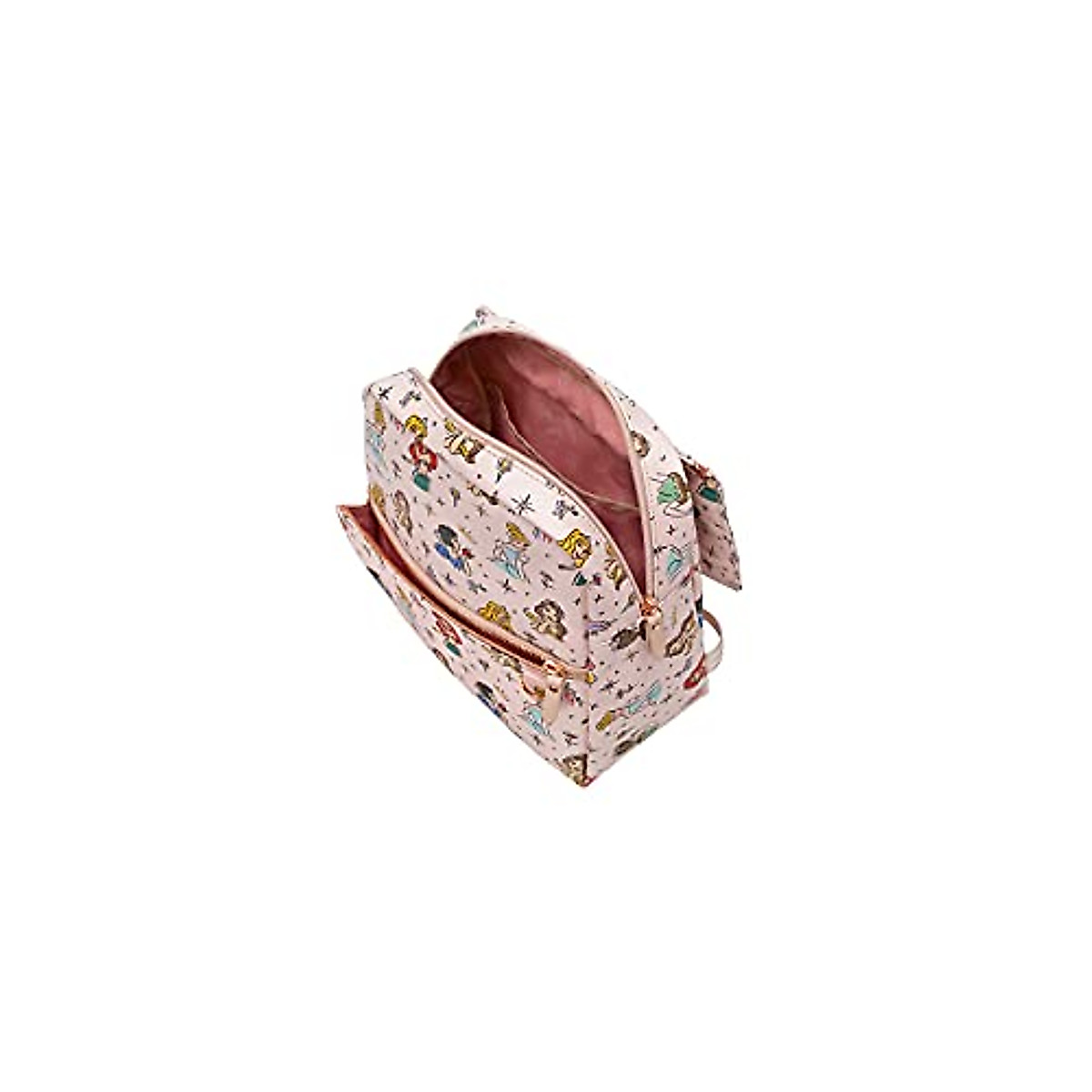 Petunia Pickle Bottom Meta Mini Backpack | Diaper Bag Backpack for Parents | Stylish Bag and Organizer | Comfortable, Spacious, and Sleek Backpack for On The Go Moms and Dads| Disney Princess