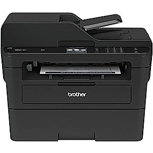 Brother MFC-L2750DW All-in-One Wireless Monochrome Laser Printer - Print Copy Scan Fax - 2.7" Touchscreen LCD, Auto Duplex Print, Speed Up to 36 ppm, 50-Sheet ADF, Wulic Printer Cable