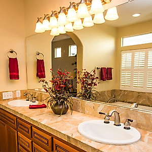 HARFINGTON 304 Stainless Steel Towel Ring Wall Mounted Round Hanging Holder with Screws for Bathroom Kitchen Accessories, Silver Tone