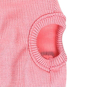 DroolingDog Pet Dog Clothes Puppy Shirt Dog Sweater Bitches Love ME Dog T-Shirt for Small Dogs, Large, Pink