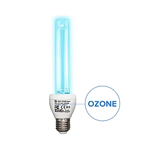 Ultraviolet Ozone Germicidal Light Bulb with a Magnetic Mount Base 185/254nm UV light