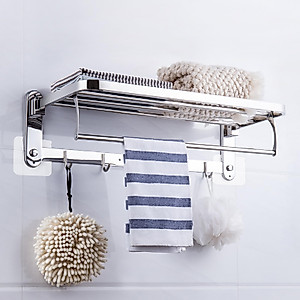 Gjinxi 20Pcs Drill Free Adhesive Hooks, Upgraded Adhesive Wall Mount Screw Hooks, Seamless Screws for Wall Mount, Picture Wall Hangers Without Nails for Kitchen, Bathroom, Home, Office