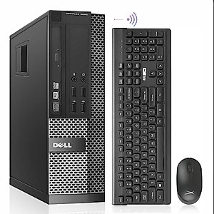 Dell OptiPlex 9020 Desktop Computers i7-4790 3.6GHz,32GB Ram 512GB M.2 NVMe SSD+128GB SSD,AC8260 Built-in WiFi Ready,Refurbished Computer,Dual Monitor Support,HDMI Windows 10 Pro(Renewed)