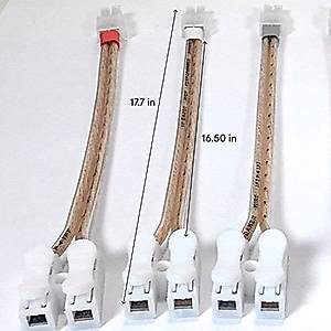 6 Pieces Wire Cord Cable JST Connectors for Sony and Samsung Home Theater Speaker 4.2mm Tool-Free Quick Splice connectors Made in The USA