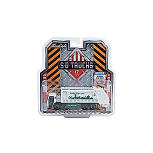 2021 Mack LR Rear Loader Refuse Truck, White - Greenlight 45170C/48-1/64 Scale Diecast Car