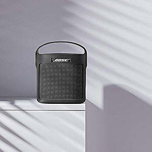 TXEsign Protective Silicone Stand Up Case with Handle Compatible with Bose SoundLink Color Speaker II（Dark Gray