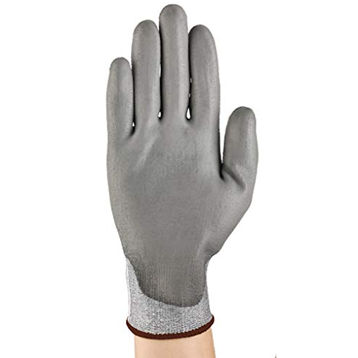 Ansell HyFlex 11-627 Lycra Light Duty Safety Glove with DSM Dyneema Technology, Abrasion/Cut Resistant, Size 10, Gray (Pack of 12 Pair)