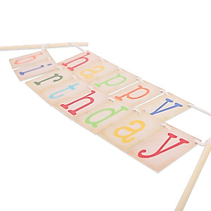 WAWOO Rainbow Happy Birthday Cake Topper - Personalized Birthday Banner, Rainbow 1st Birthday Decorations,Photo Prop, Baby Shower, Best Birthday Party Supplies