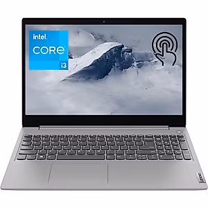 LENOVO IdeaPad 3i Laptop, 15.6" HD Touchscreen Display, Intel Core i3-1115G4 Processor, 20GB DDR4 RAM, 512GB PCIe SSD, Bluetooth, Webcam, Wi-Fi 6, HDMI, Windows 11 Home, Grey
