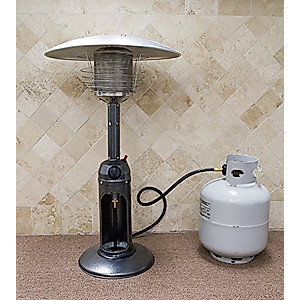 Hiland HLDS032-ADH 10' Propane Tank Adap TER Hose, Black