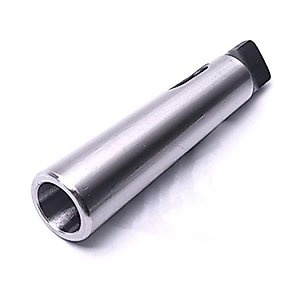 ATOPLEE 1pc MT2 to MT1 Morse Taper Drill Sleeve Reducing Adapter for Lathe Milling