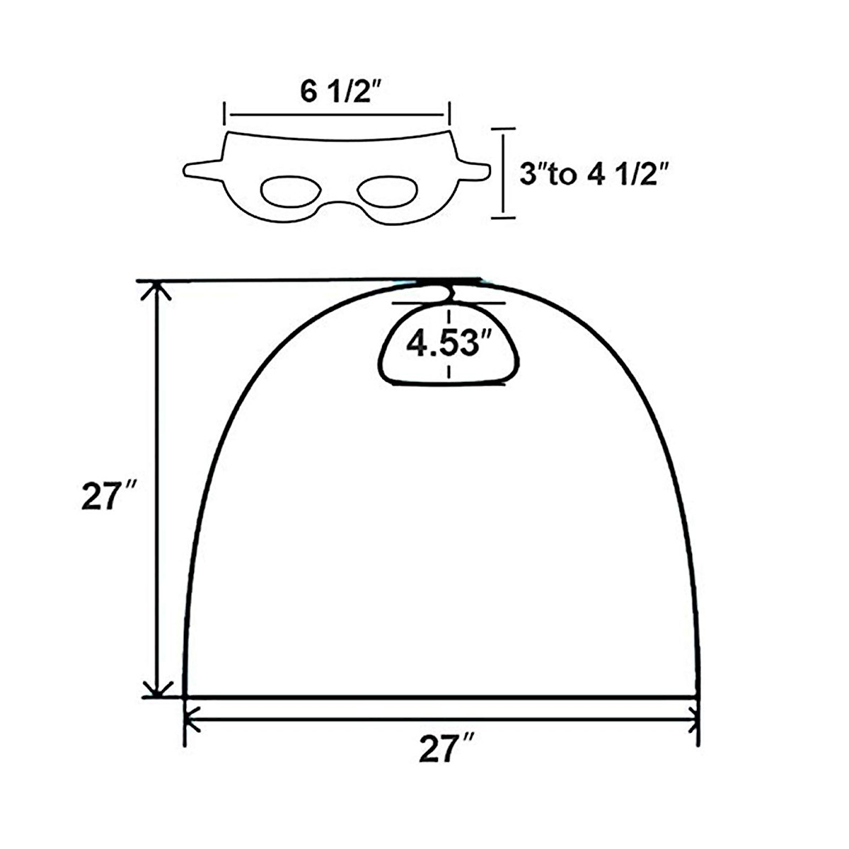 Treasure Store Outdoor Toys for Toddlers Age 3-5 - Party Favor for Kids, Superhero Dress up Gifts for 3-7 Year Old Boys Girls Costumes Supplies 6 Pcs