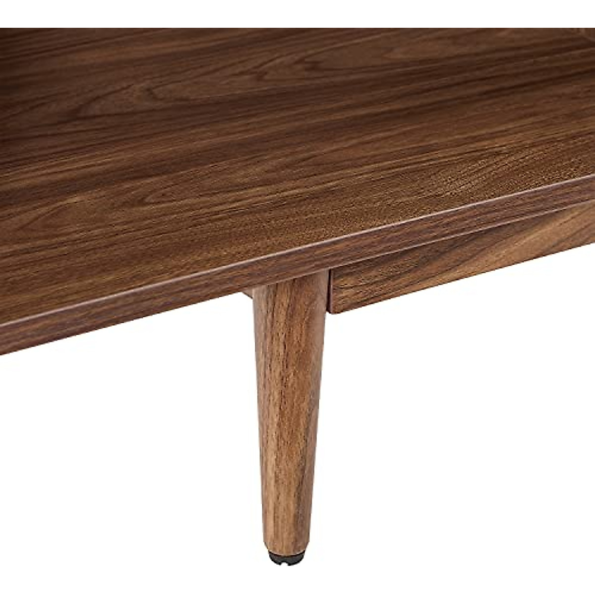 Crosley Furniture CF1117-WA Liam Mid-Century Record Storage End Table, Walnut