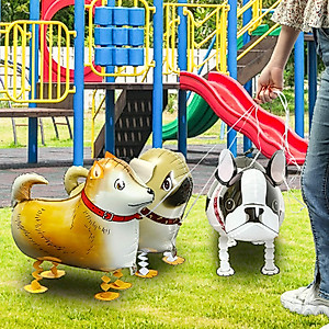 KESOTO 6pcs Fun Walking Animal Balloons, Dog Balloons for Kids Birthday Party Decorations Puppy Birthday Party Supplies for Kids
