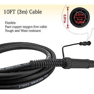 MIG Welding Gun Torch Stinger, Flexible MIG Gun 100A 10ft Compatible with Miller M-100 M-10#248282 - Mig Welder Stinger