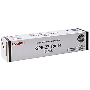 Canon GPR-22 0386B003AA ImageRunner 1018 1022 1023 1024 1025 Toner Cartridge (Black) in Retail Packaging