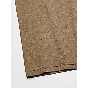 Soffe Men's 3 Pack - USA Poly/Cotton Military Tee, Tan, X-Large