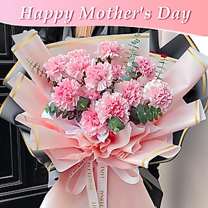 Tetutor Waterproof Flower Wrapping Paper,30 Sheets Bouquet Wrapping Paper, Floral Wrapping Paper for Bouquets, Flower Wrapping Paper Bouquet for Florist Wrap Wedding Birthday