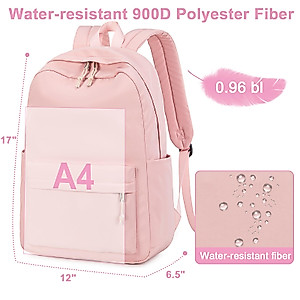 Backpack for Teen Girls Womens School Backpack Laptop Bookbags Travel Casual Rucksack Daypacks (Marble)