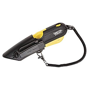 Carton Cutter Kit Yellow Plastic Easy Cut Ambidextrous