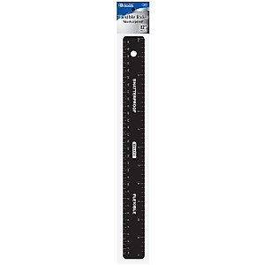 BAZIC 12-Inch (30cm) Shatterproof Flexible Ruler, Case of 24