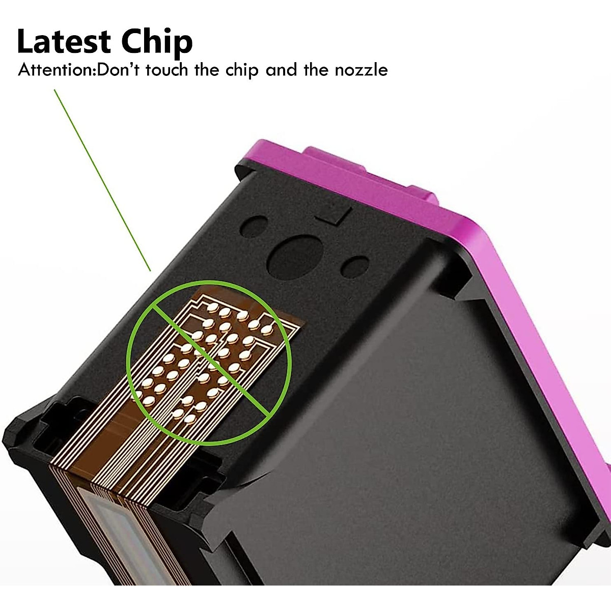 67 XXL Ink cartridges Black/Color Combo for hp 67xl 67 XL Black/Color Combo Pack Ink XXL for Printer Envy 6055 6400 6000 6055e 6052 Pro 6455 6458 Deskjet 2755e 2755 2700 2752 Deskjet Plus 4155 4155e