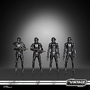 Star Wars, The Vintage Collection Imperial Death Trooper Action 4 Figure Set F5553 by Hasbro Black