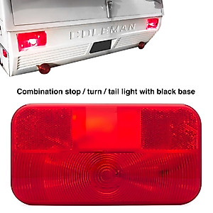 Lumitronics RV Surface Mount Light - Stop/Turn/Tail for RV, Trailer, Camper, 5th Wheel, Motorhome (White)