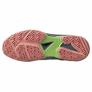 YONEX(ヨネックス) Women's Tennis Shoe, graish Blue/Pink, 24.5 cm