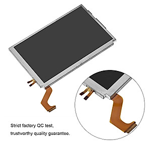 Zetiling Replacement Top Upper LCD Screen Display, Upper LCD Screen for 3DS XL, Replacement LCD Screen Display Parts Accessories for 3DS XL System Games(Upper Screen)