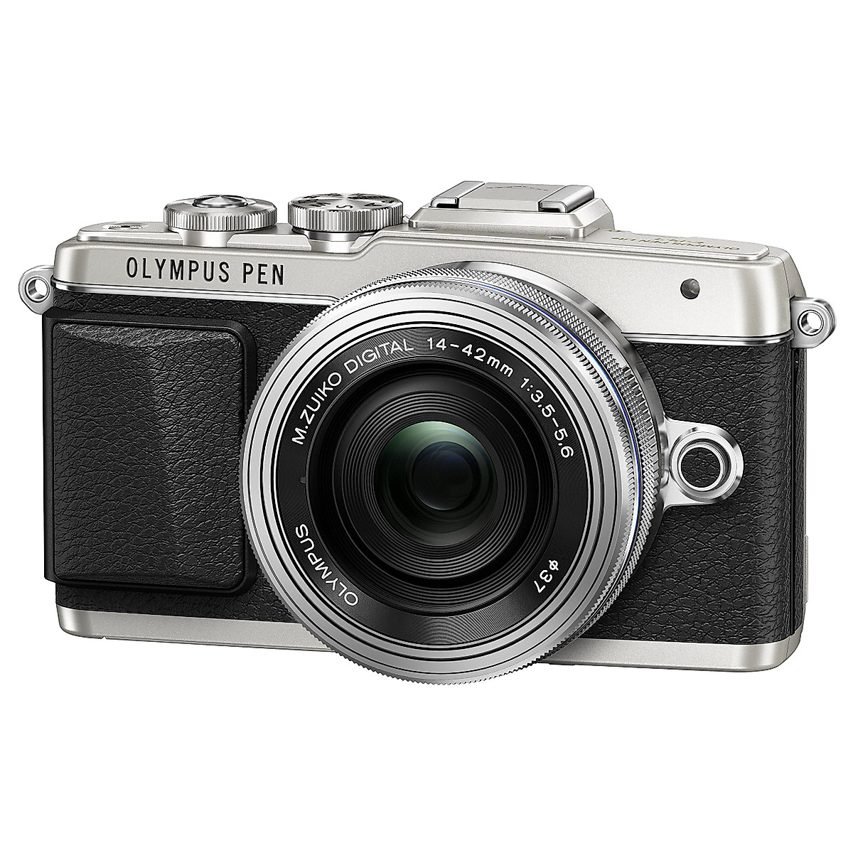 OM SYSTEM OLYMPUS E-PL7 16MP Mirrorless Digital Camera with 3-Inch LCD with 14-42mm IIR L