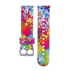 Chofit 5 Pack Bands Compatible for Verizon Gizmo/Gabb Watch Bands for Kids, 20MM Band Quick Release Colorful Pattern Wristband Straps for Verizon Gizmo Watch 2/T-Mobile SyncUP Kids Smartwatch (Multicolor)