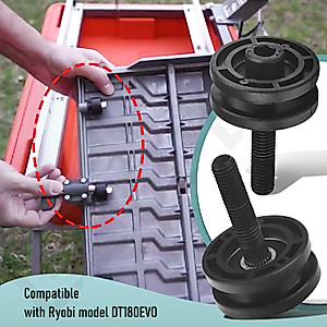 EZYPAK 305784005 089041054704 Table Roller for Ridgid 306784001,305784001 524820001 Table Roller - Fits 7" Tile Saw model R4030, R4031, R4030S, R4031S, R40311 (6)