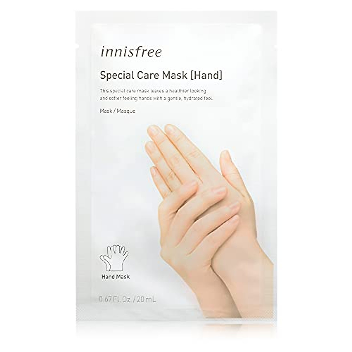innisfree Special Care Mask Hand Sheet Masks, 5 Count (Pack of 1)