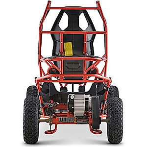MotoTec Maverick Kids Electric Go Kart 36v 500w Red,MT-GK-Maverick-1000w_Red