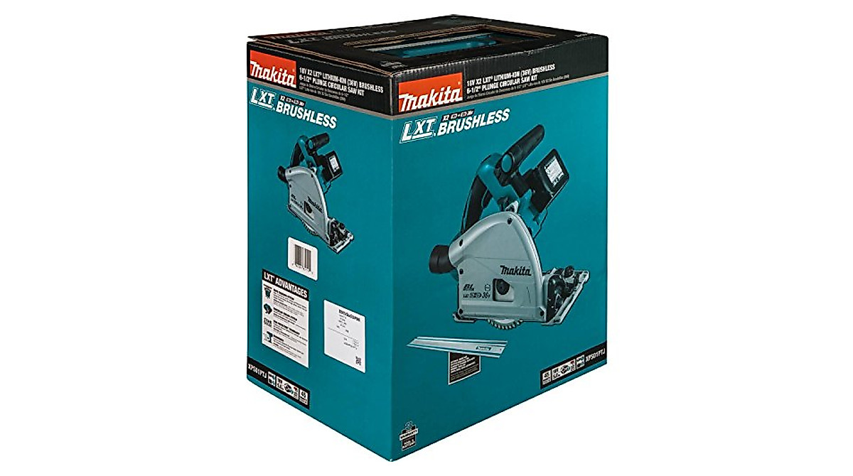 Makita XPS01PTJ 36V Cordless Plunge Saw Kit - Precise Cuts