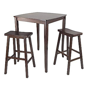 Winsome Inglewood Dining, Antique Walnut, FURNITURE