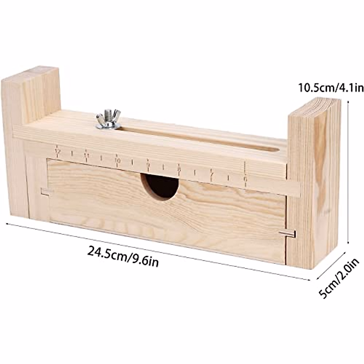 Wooden Jig Bracelet Maker with Two Clips,Upgrade Three Brackets Adjustable Paracord U Shape Wooden Frame Bracelet Jig Kit DIY Wristband Rope Knot Braided Fixing Tools (with Storage Box)