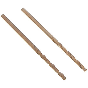 DEWALT DW1905 5/64-Inch Gold Ferrous Oxide Split Point Twist Drill Bit, 2-Pack
