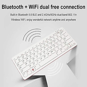 seeed studio Raspberry Pi 400 Personal Computer in Keyboard Form Cortex A72 CPU Dual 4K HD - (Only Keyboard)